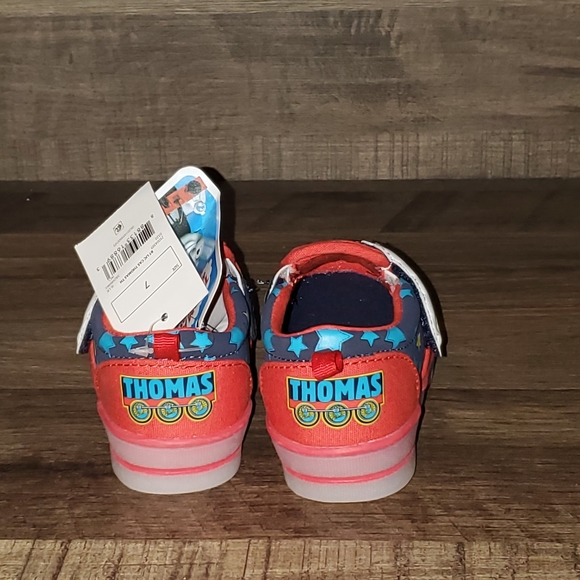 Thomas & Friends | Shoes | Thomas Friends Blue Canvas Slipon Shoes ...